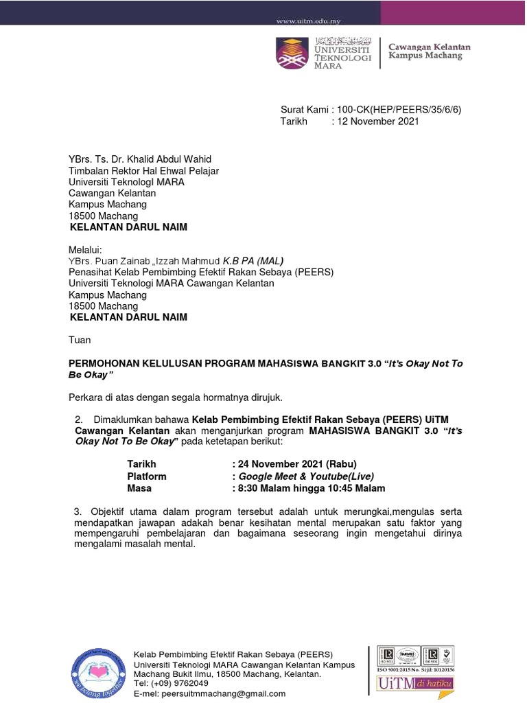 Surat Kelulusan | PDF