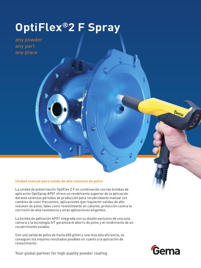 OptiFlex 2 F Spray 009693 150dpi Es | PDF | Revestimiento