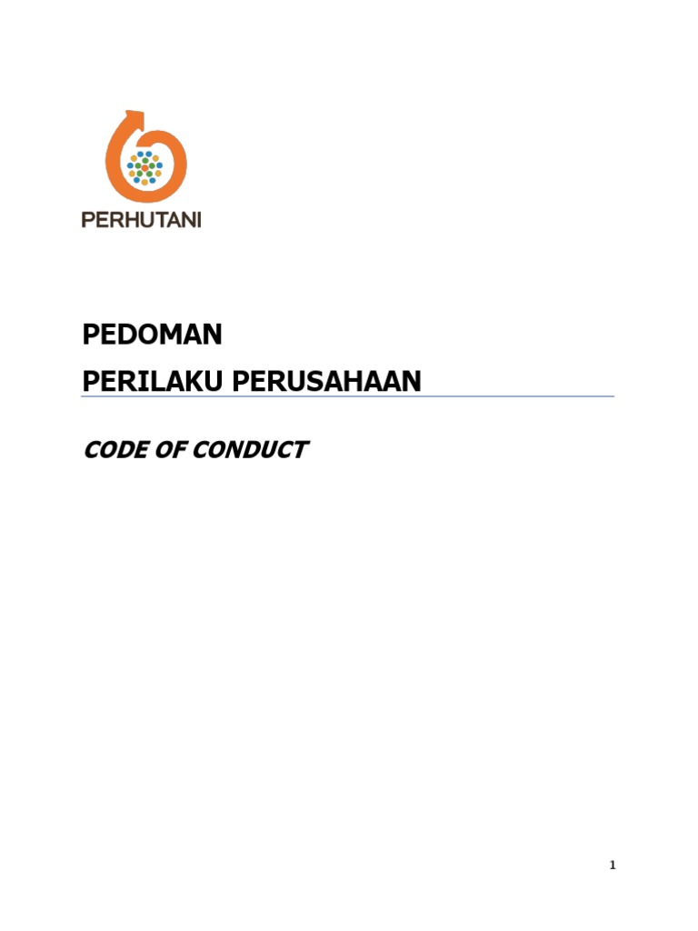 Code of Conduct PHT 2019 | PDF