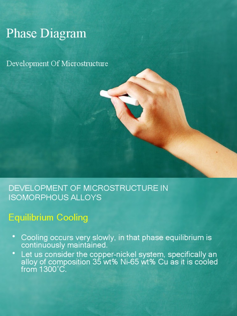 Phase Diagram: Development of Microstructure | PDF | Phase (Matter ...