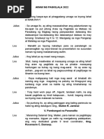 Graduation Grade 6 - TAGALOG | PDF