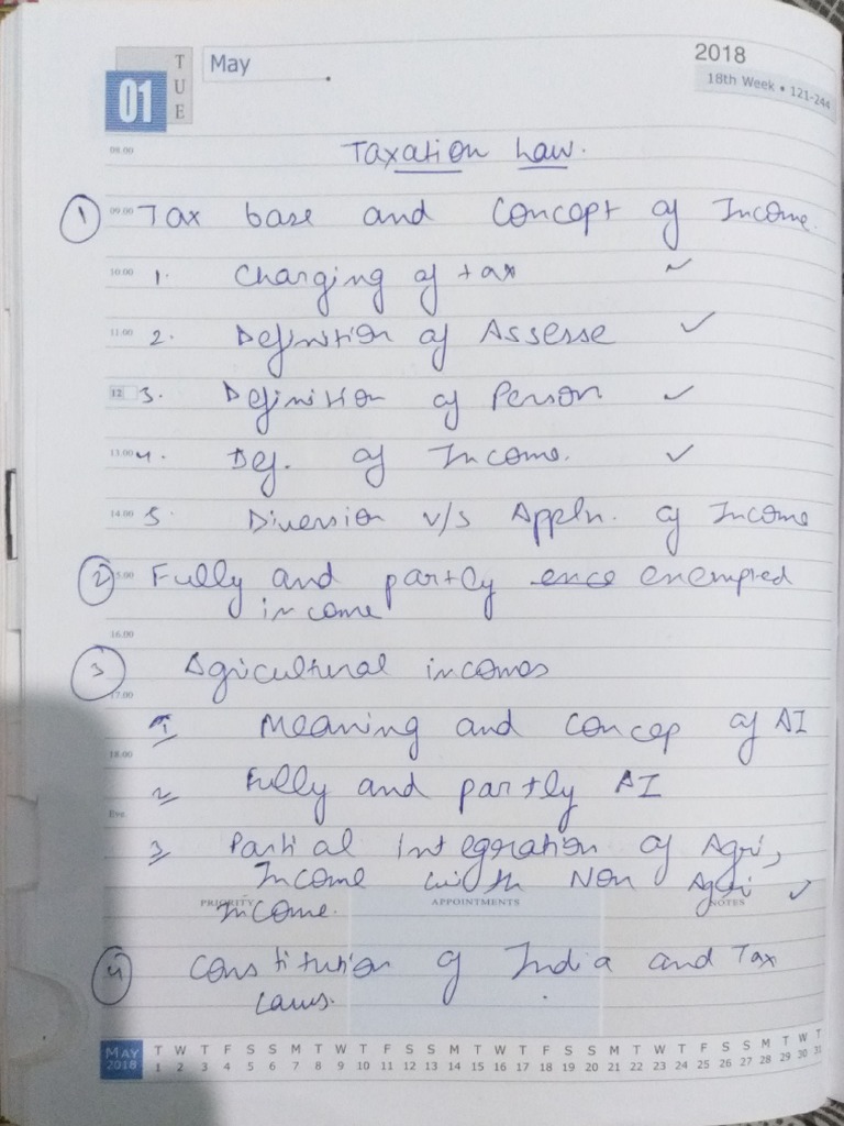 Taxation Law Notes | PDF