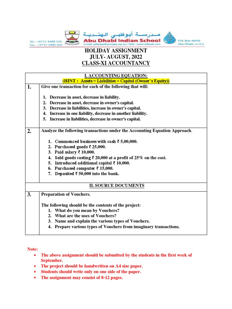 Grade 11 Holiday Homework Part 1 | PDF | Mole (Unit) | Acid