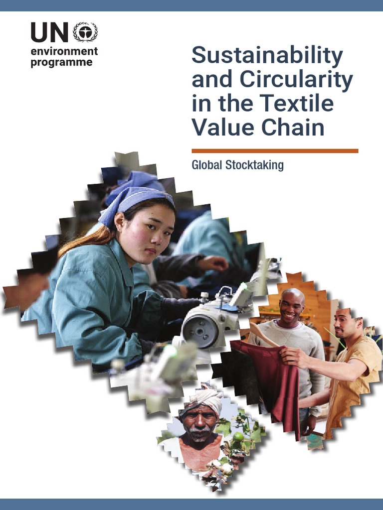 Unep Sustainability and Circularity Textile Value Chain 1 | PDF | Textiles | Sustainability