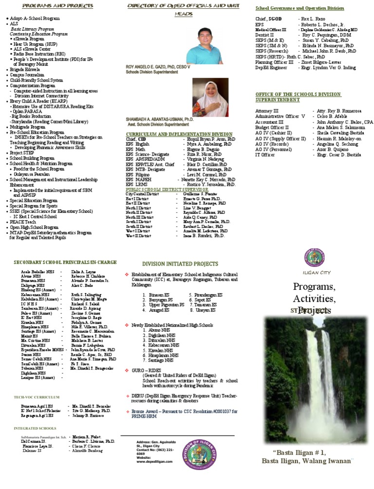 Basic Literacy Program Continuing Education Program: Roy Angelo E. Gazo ...