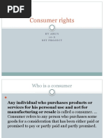 Consumer Rights Project Class 10 | PDF | Consumer Protection | Justice