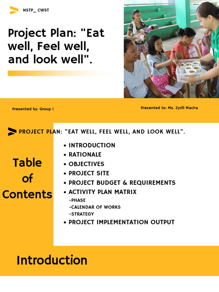 NSTP Project Proposal - Feeding Program | PDF | Foods | Malnutrition