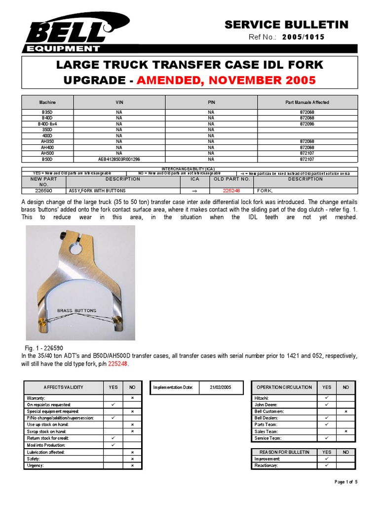 Service Manual BELL Drop Box | PDF | Screw | Clutch