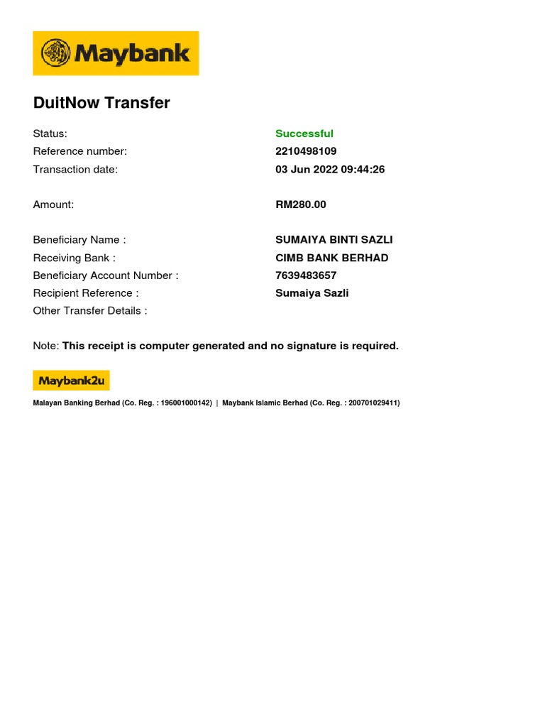 Narmitha School Dinner Receipt | PDF