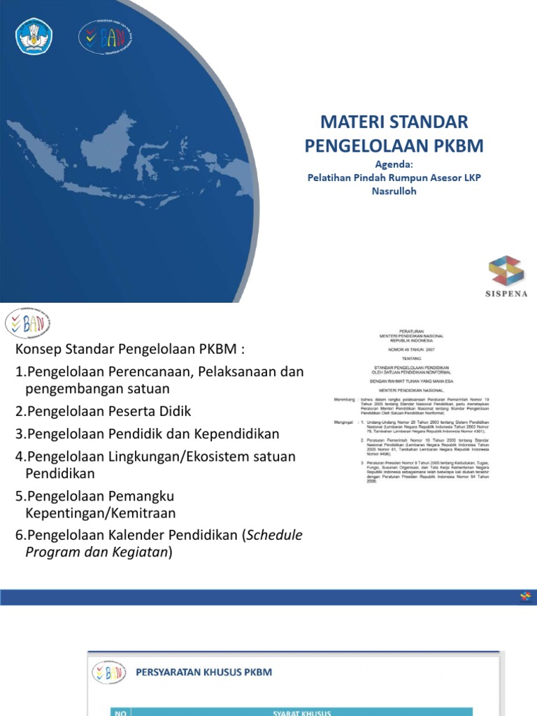 STANDAR PENGELOLAAN PKBM | PDF