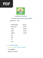 Business Plan Shewaye Baletena | PDF | Income Statement | Pricing