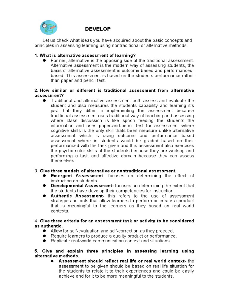 Module 1 Lesson 1 | Download Free PDF | Educational Assessment | Lesson ...
