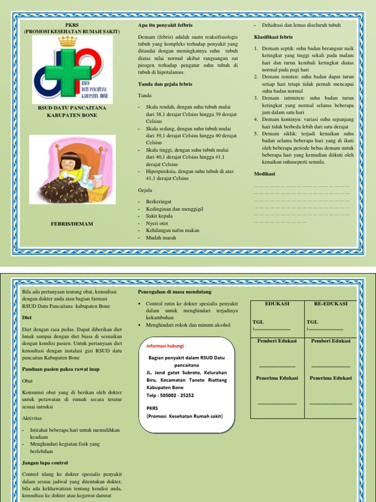 02 Leaflet FEBRIS | PDF