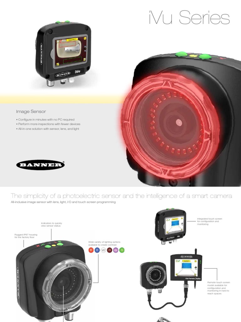 Banner Ivu - Series - Brochure-Compressed | PDF | Barcode | Computing