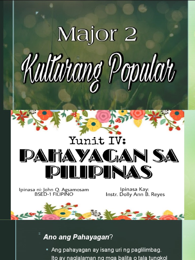 Yunit IV Pahayagan Sa Pilipinas | PDF