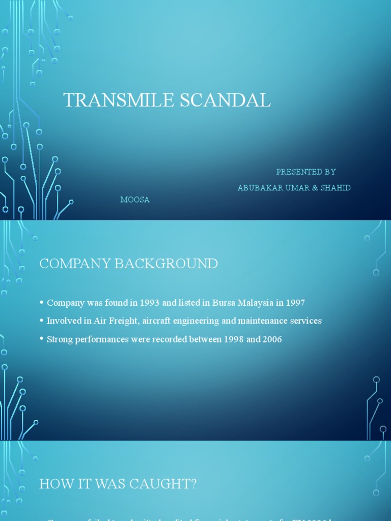 Transmile Scandal: Fraud & Impact | PDF