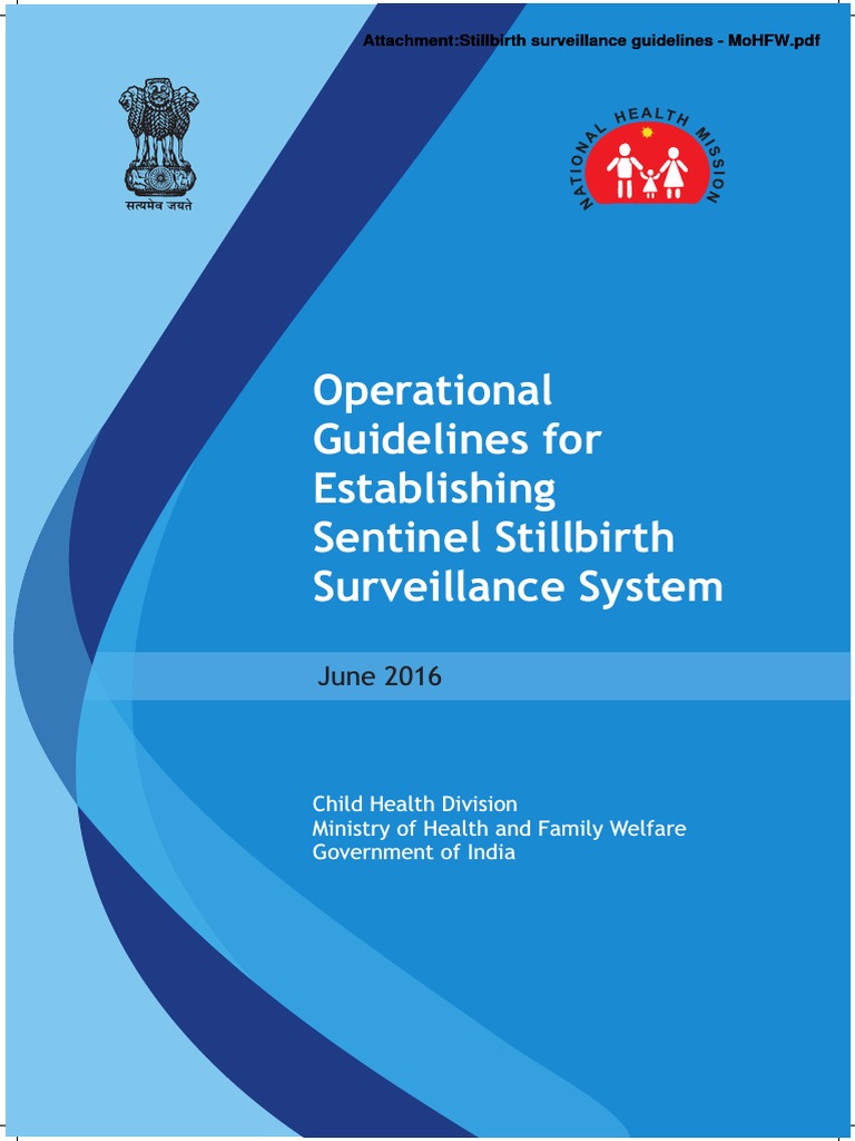 Operational Guidelines For Establishing Sentinel Stillbirth ...