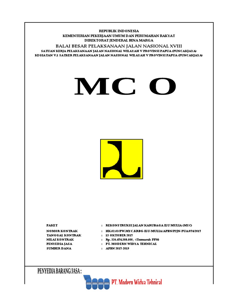 BAC UP DATA 2019 MC 0 Perbaikan 30 April KIM | PDF