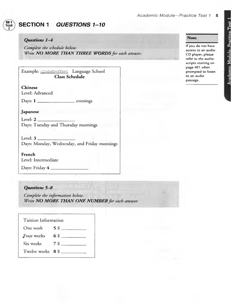 Academic Module Practice Test 1: A Comprehensive Review of Key Concepts ...