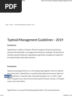 Typhoid Test Report | PDF | White Blood Cell | Blood