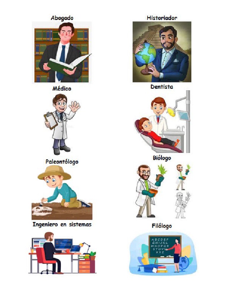 25 Profesiones y Oficios | PDF