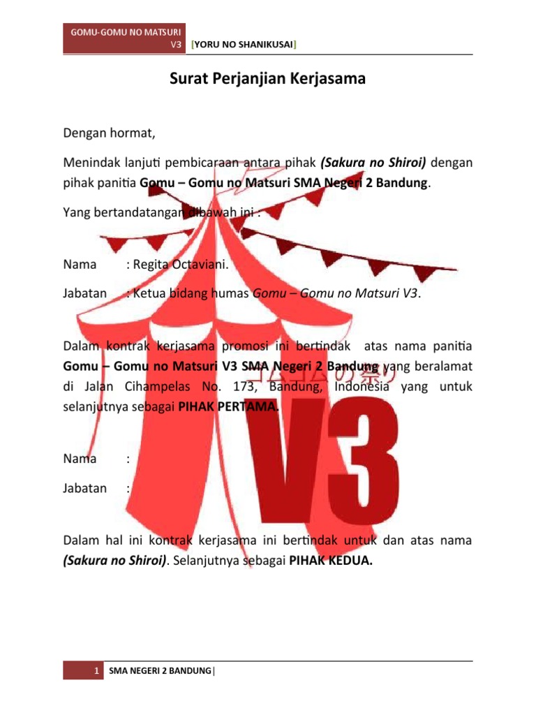 MOU Media Partner | PDF