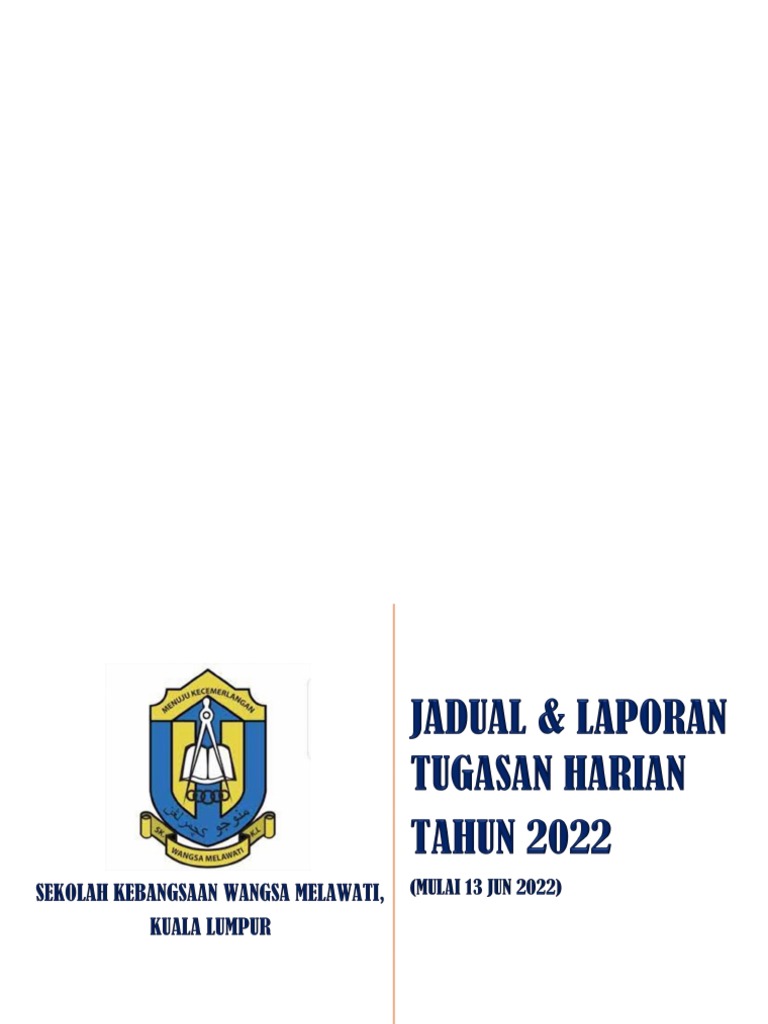 JADUAL - GURU - BERTUGAS - MINGGUAN SKWM As at 16th June 2022 | PDF