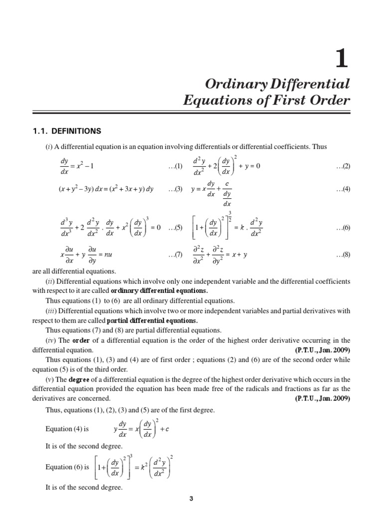 NP Bali Unit 3 | PDF | Equations | Calculus