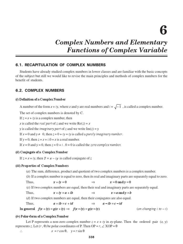 Unit 2 Mathematics | PDF | Complex Number | Numbers