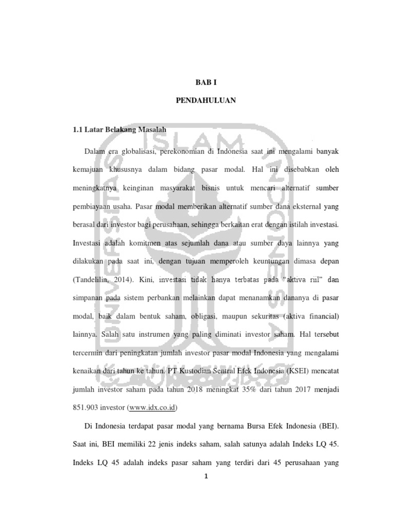 Contoh Acuan Skripsi Yang Benar | PDF