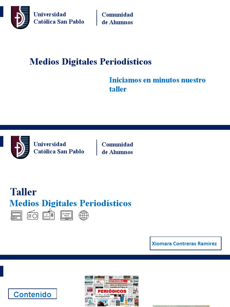 Evolución de Medios Digitales Periodísticos | PDF | Televisión | Radio