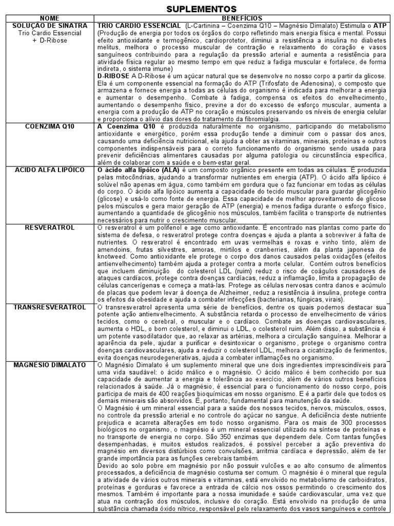 Suplement Os | PDF | Músculo esquelético | Corpo humano