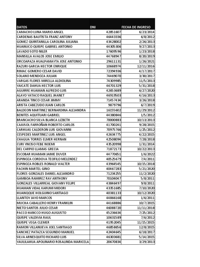 Base de Datos Objetivo 6 | PDF