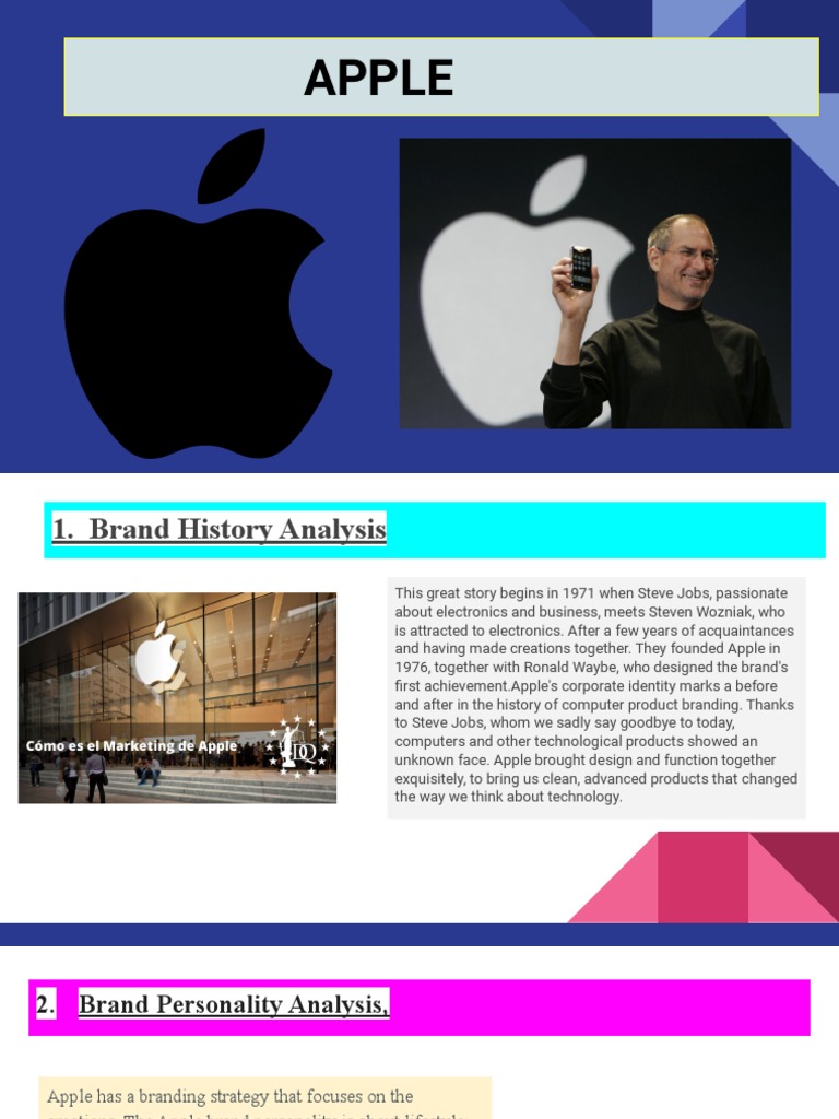 Apple Brand History and Identity Analysis | PDF | Apple Inc. | Brand