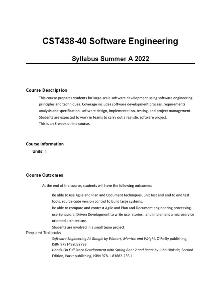 CST 438 | PDF | Academic Integrity | Test (Assessment)