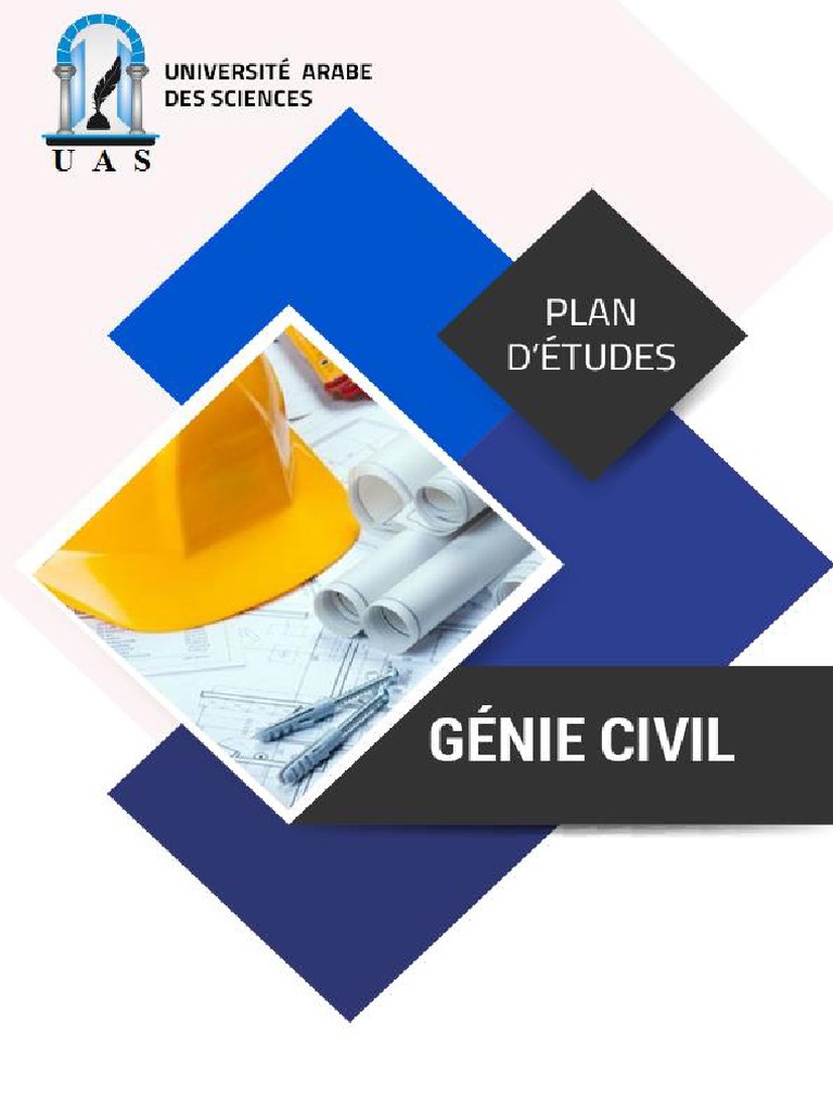 Plan Etudes GC | PDF | Béton armé | Mécanique des sols