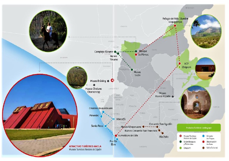 Mapa Turístico Lambayeque | PDF