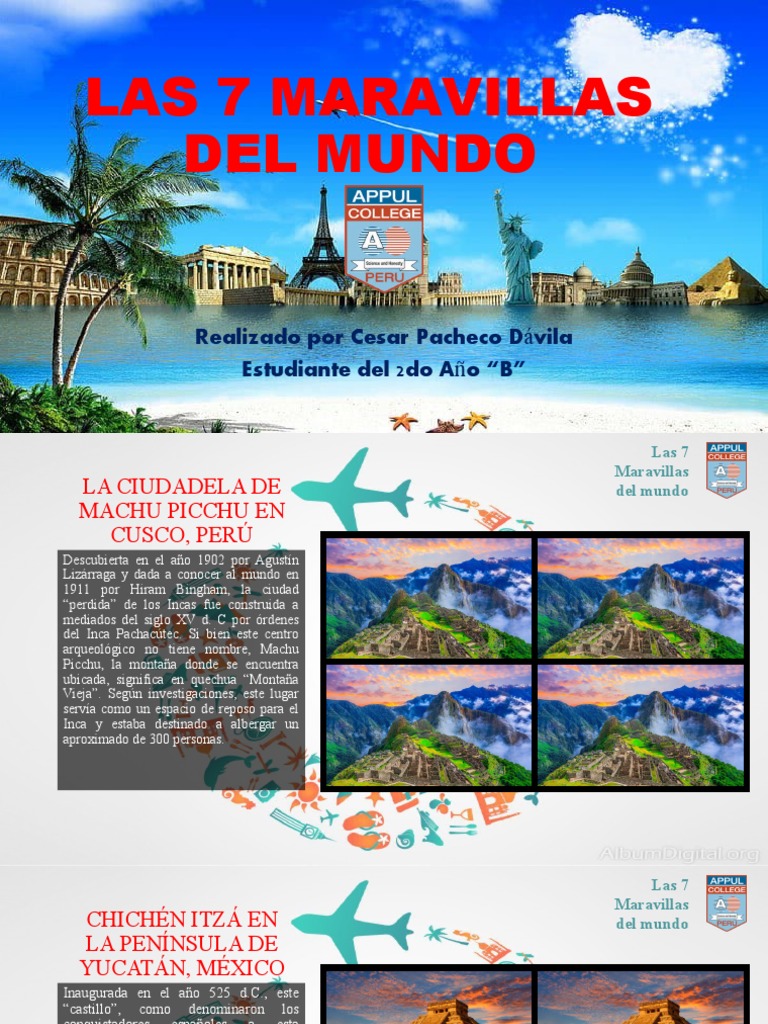 Las 7 Maravillas Del Mundo | PDF
