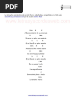A Danzar Letra | PDF