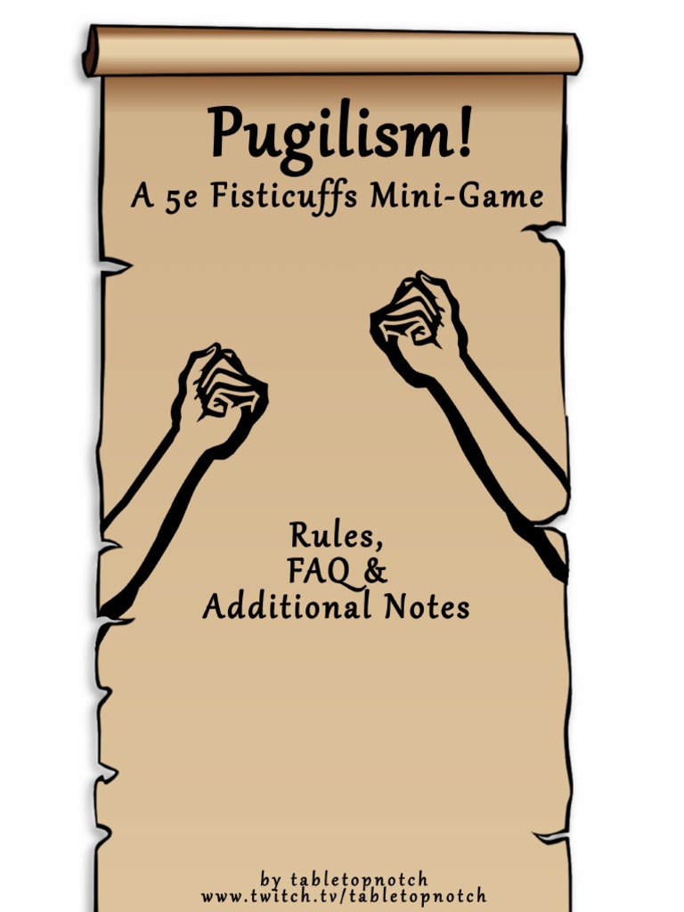 Pugilism Rules Full | PDF