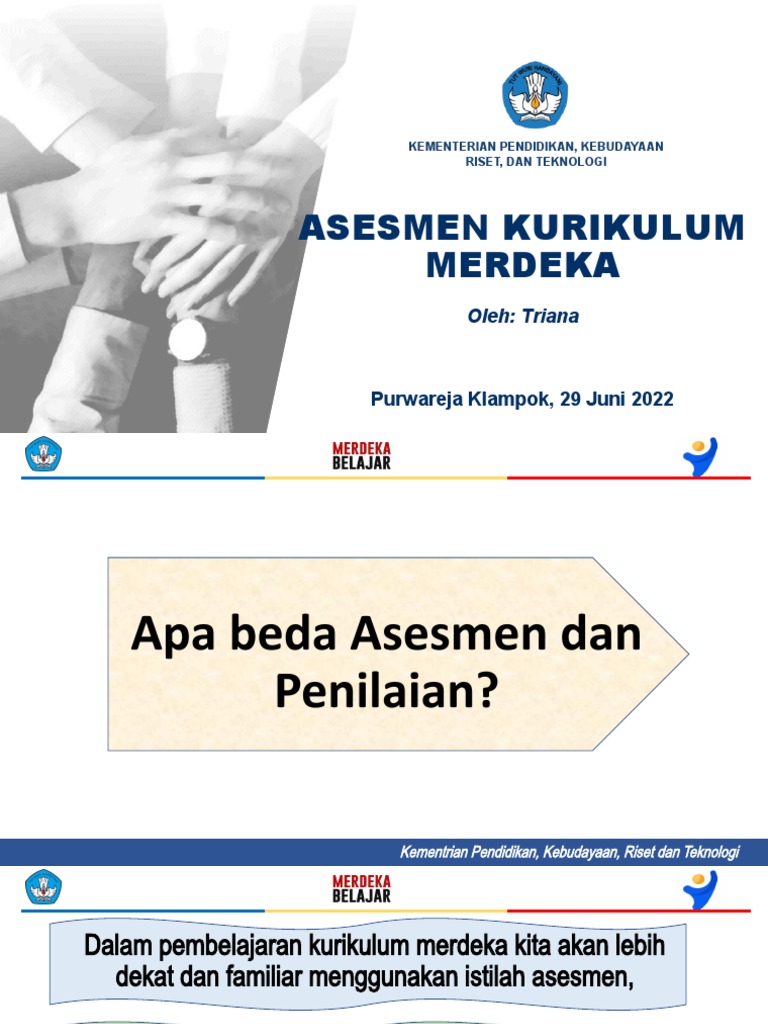 Asesmen Kurikulum Merdeka | PDF