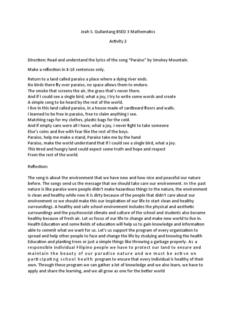 Quilantang Activity2 Prof - Ed10 | PDF | Language Arts & Discipline ...