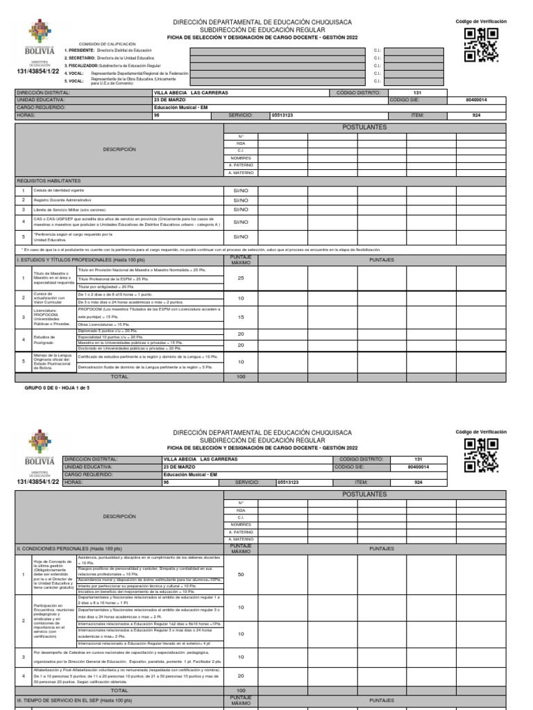 Ficha de Compulsa | PDF