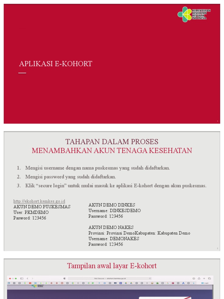 Materi Ekohort Teknis Pengisian Layanan Ibu | PDF