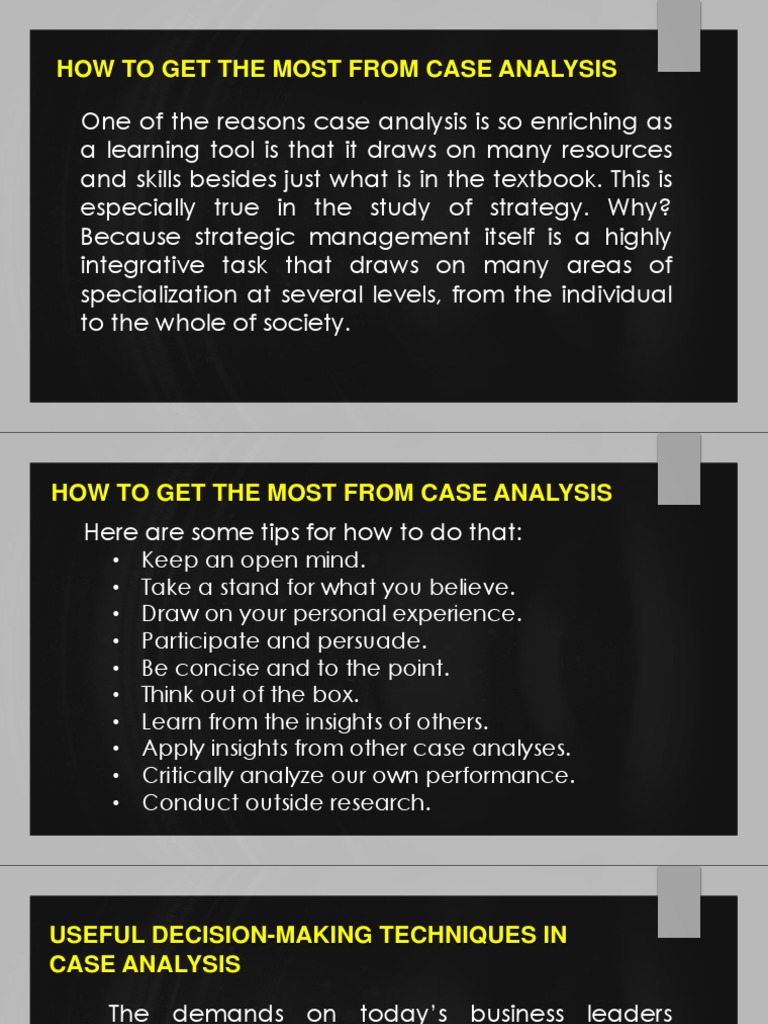 Module 2 - Strategic Business Analysis | PDF | Decision Making | Psychology