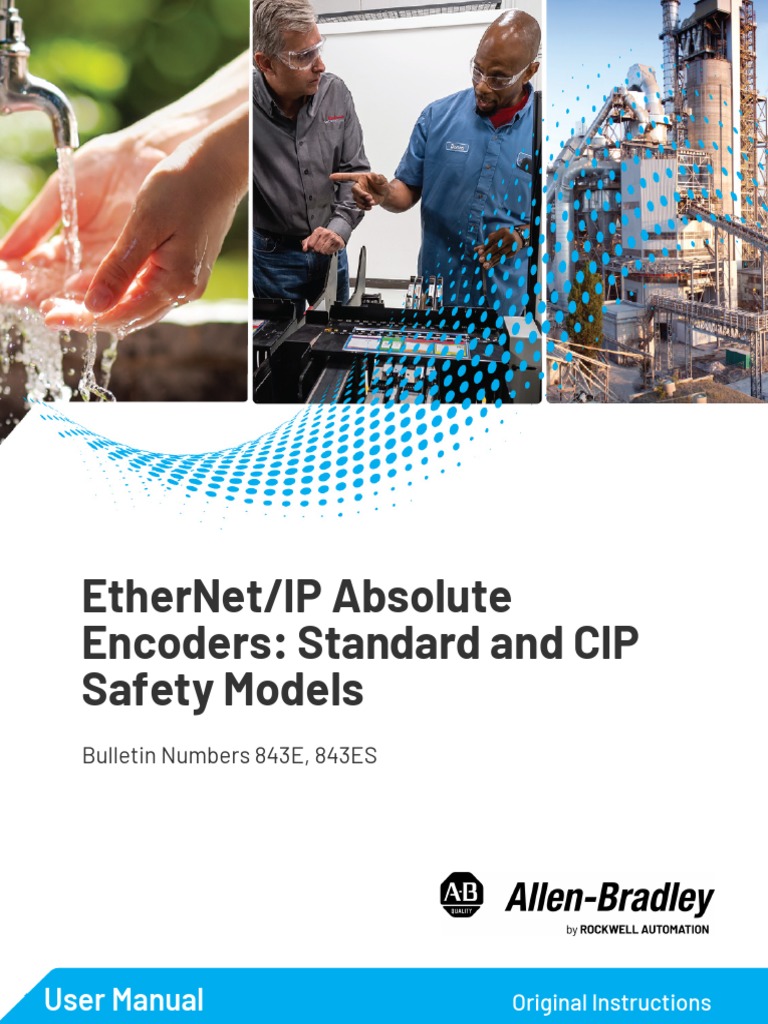 Ethernet/Ip Absolute Encoders: Standard and Cip Safety Models | PDF ...