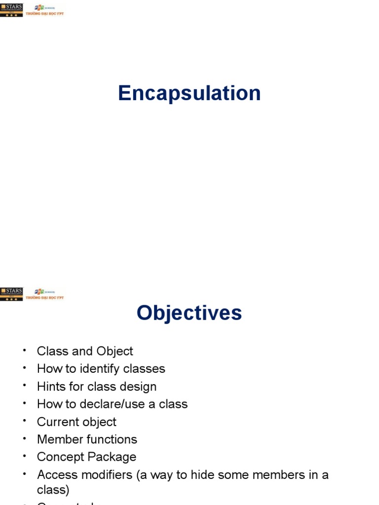 3 Encapsulation | PDF | Programming | Constructor (Object Oriented ... 3 Encapsulation | PDF | Programming | Constructor (Object Oriented ...