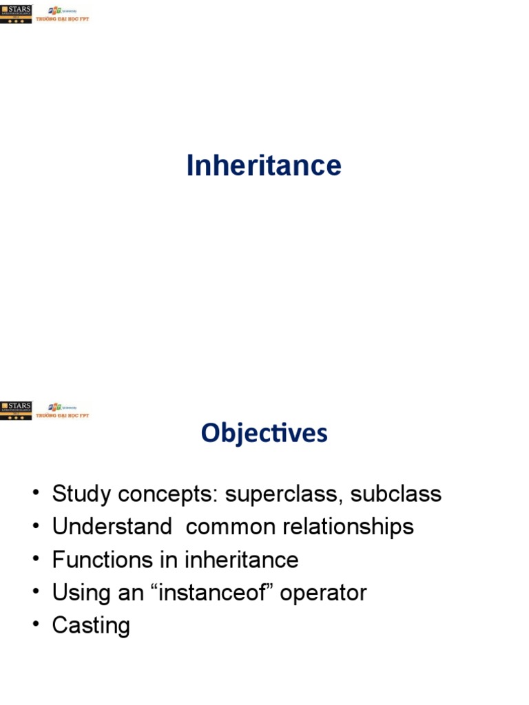 4heritance Pdf Inheritance Object Oriented Programming Class Computer Programming