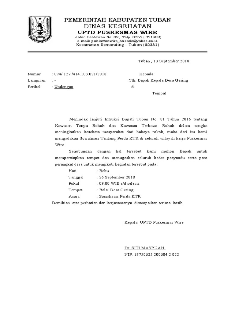 CONTOH SURAT New | PDF