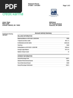 Cash App - Statement 2020 | PDF | Cash | Deposit Account